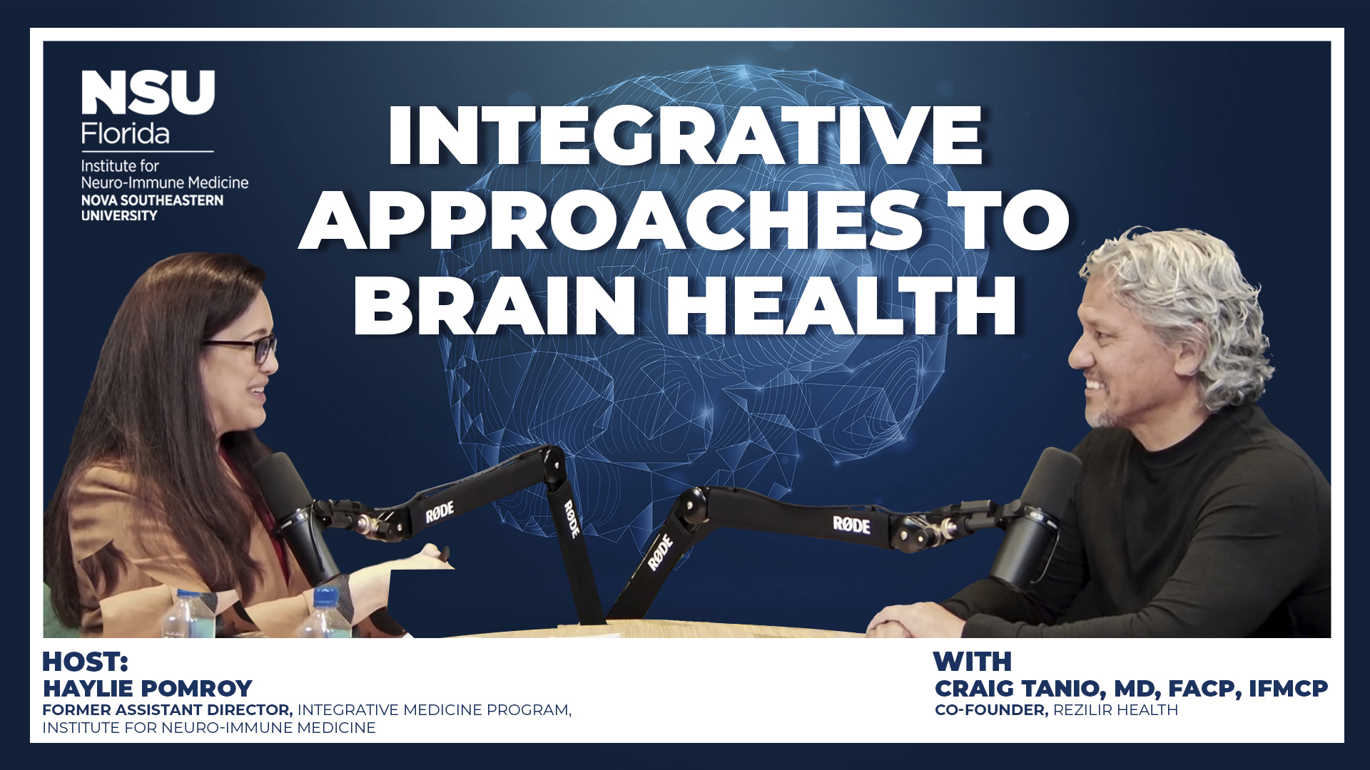 Rezilir's Dr. Tanio appears on Hope & Health Podcast!